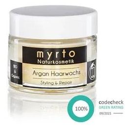 myrto-Bio Argan Haarwachs - glättender Finisher für Styling und Repair