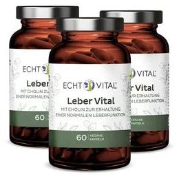 Echt Vital Leber Vital - 3 Gläser 3x60 St