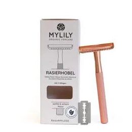 MYLILY Rasierhobel inklusive 5 Klingen - Roségold