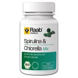 Raab® Raab Vitalfood Spirulina + Chlorella Bio 200 St