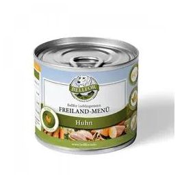 Bellfor Hundefutter Nass mit Huhn Freiland-Menü 200 g 200 g