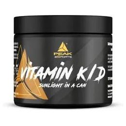 PEAK Vitamin K/D - 120 Tabletten I 120 Portionen I essentielle Vitamine D3 + K2 I Sonnenvitamin I für Immunsystem I Knochen I vegan 90 g