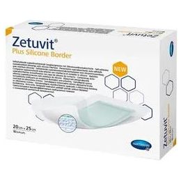 Zetuvit Plus Silicone Border 20 cm x 25 cm 10 St