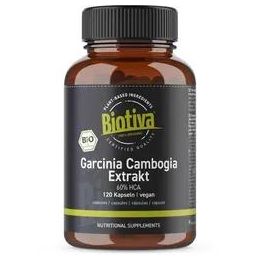 Biotiva Garcinia Cambogia Extrakt Kapseln Bio 72 g