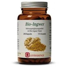 Quintessence Bio-Ingwer Kapseln – 3-Monats-Vorrat 240 St