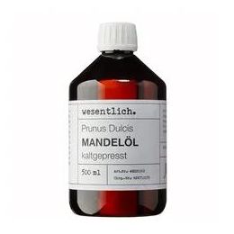 wesentlich. Mandelöl kaltgepresst 500 ml