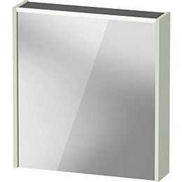 Duravit D-Code Spiegelschrank DC7105RHHHH1000 650x700 mm, Blassgrün Matt, mit Beleuchtung und Steckdose E