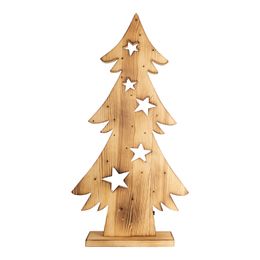 Roller LED-Holztannenbaum - natur - 70 cm hoch