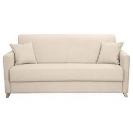 Miliboo Schlafsofa 3 Plätze skandinavisch beige SKANDY