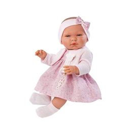 Asi Maria doll in rose dress with jacket 43 cm