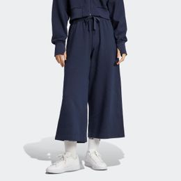 Sporthose adidas Sportswear "W ALL SZN L PT", Damen, Gr. L, N-Gr, blau (legend ink f17), Obermaterial: 58% Baumwolle, 40% Polyester, 2% Elasthan, sportlich, Hosen