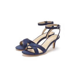 Lascana Sandalette 'High-Heel-Sandalette, Riemchensandalette' blau Gr. 41 für Damen