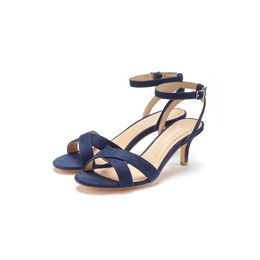 Lascana Sandalette 'High-Heel-Sandalette, Riemchensandalette' blau Gr. 37 für Damen