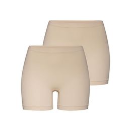 Lascana Boxer beige Gr. 32/34 für Damen. Eng