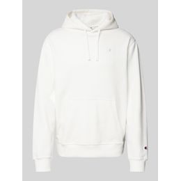 Champion Hoodie mit Label-Stitching