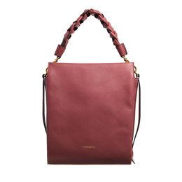 Coccinelle Hobo Bags - Boheme Grana Double - Gr. unisize - in Rot - f&uuml;r Damen