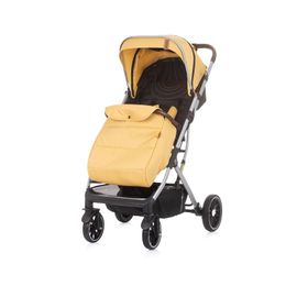 Chipolino Kinderwagen, Buggy Combo 22 kg Fußabdeckung Moskitonetz Räder gefedert gelb