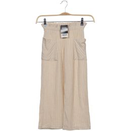 Zara Damen Stoffhose, beige, Gr. 152