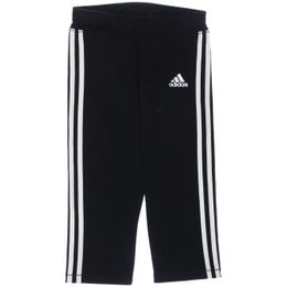 Adidas Damen Stoffhose, schwarz, Gr. 146