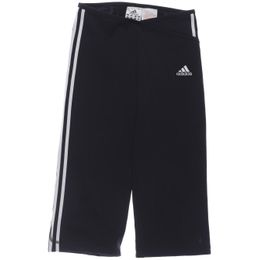 Adidas Damen Stoffhose, schwarz, Gr. 140