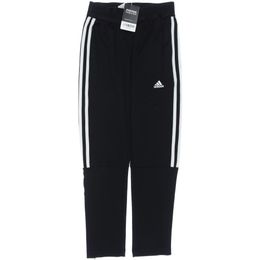 Adidas Herren Stoffhose, schwarz, Gr. 140