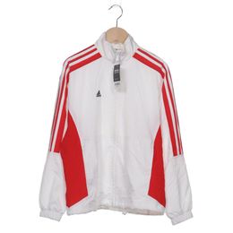 Adidas Herren Jacke, weiß, Gr. 152