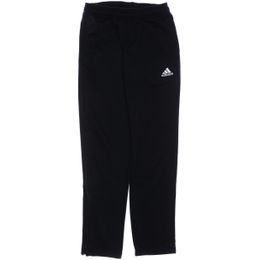 Adidas Herren Stoffhose, schwarz, Gr. 152