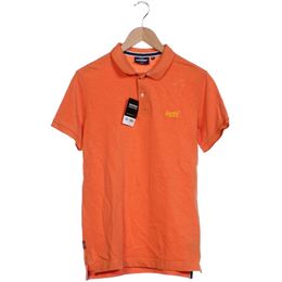 Superdry Herren Poloshirt, orange, Gr. 48