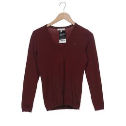 Tommy Hilfiger Damen Pullover, bordeaux, Gr. 34