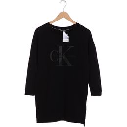 Calvin Klein Jeans Damen Sweatshirt, schwarz, Gr. 34