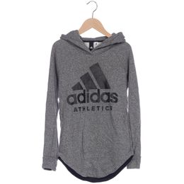 Adidas Damen Kapuzenpullover, grau, Gr. 34