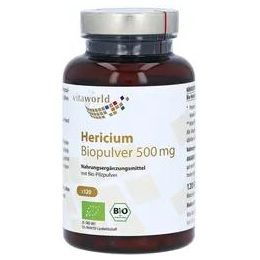 vitaworld Hericium Biopulver 500 mg Kapseln 120 St