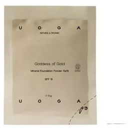 Uoga Uoga Mineral Foundation Goddess of gold - Refill 10g 10 g