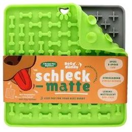 Leckmatte Hund, [2-er] Schleckmatte Saugnäpfe, Anti Schling 2 St