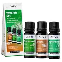 Casida Waldluft Set Zirben Fichtennadel Pfefferminz Öl 3X10 ml