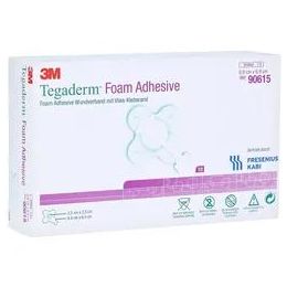 Fresenius Tegaderm Foam Adhesive FK 6,9x6,9 cm kre 10 St