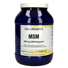 GALL PHARMA MSM 500 mg GPH Kapseln 1750 St