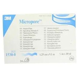 Micropore Vliespflaster, 1,25 cm x 9,1 m 24 St