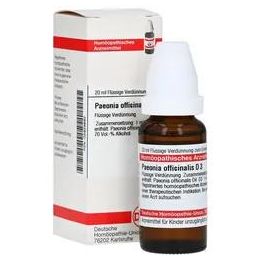 DHU-Arzneimittel Paeonia Officinalis D 3 Dilution 20 ml