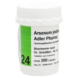 Biochemie Adler 24 Arsenum jodatum D 12 200 St