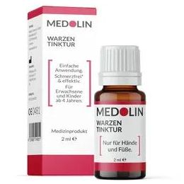 Medolin® Warzen Tinktur - Warzenentferner 2 ml