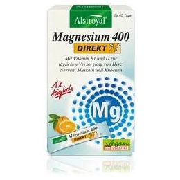 Alsiroyal Magnesium 400 Direkt 40 Stück Zitrone 40 g