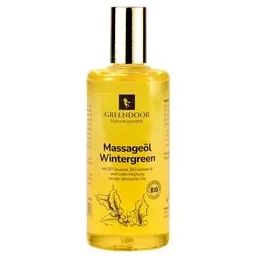 GREENDOOR Massageöl Wintergreen