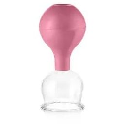 pulox Schröpfglas aus Echtglas pink 52mm 1 St