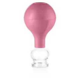 pulox Schröpfglas aus Echtglas pink 32mm 1 St