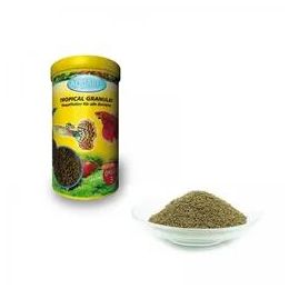 AQUARIS Aquarium Fischfutter Tropical Granulat 250 ml 250 ml