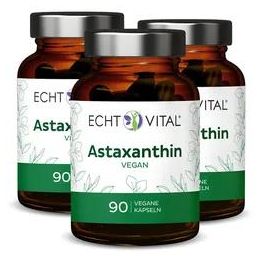 Echt Vital Astaxanthin vegan - 3 Gläser