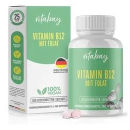 Vitamin B12 500 mcg mit Folat 180 St