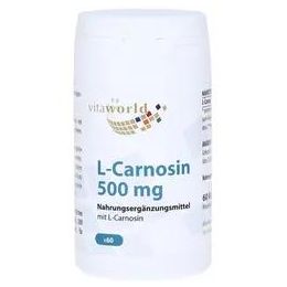 vitaworld L-carnosin 500 mg Kapseln 60 St