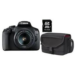 Canon EOS 2000D Spiegelreflexkamera Value Up Kit inkl. Tasche und 16GB SD-Karte